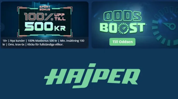 Spela på Sveriges landslag – Boosta oddsen med Hajper