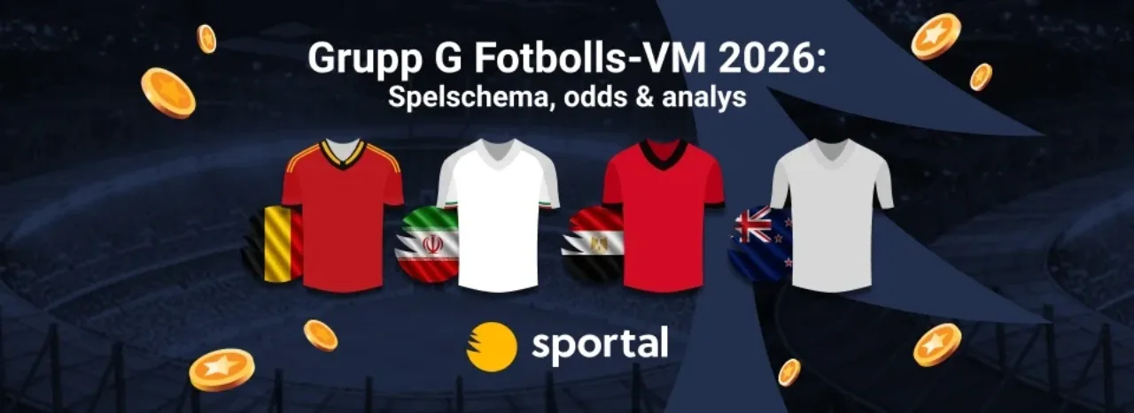 Grupp G Fotbolls-VM 2026: Spelschema, Odds & Analys