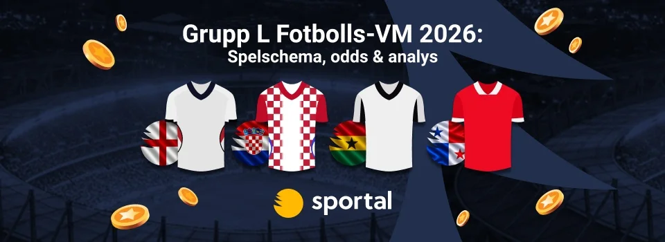 Grupp L Fotbolls-VM 2026: Spelschema, Odds & Analys